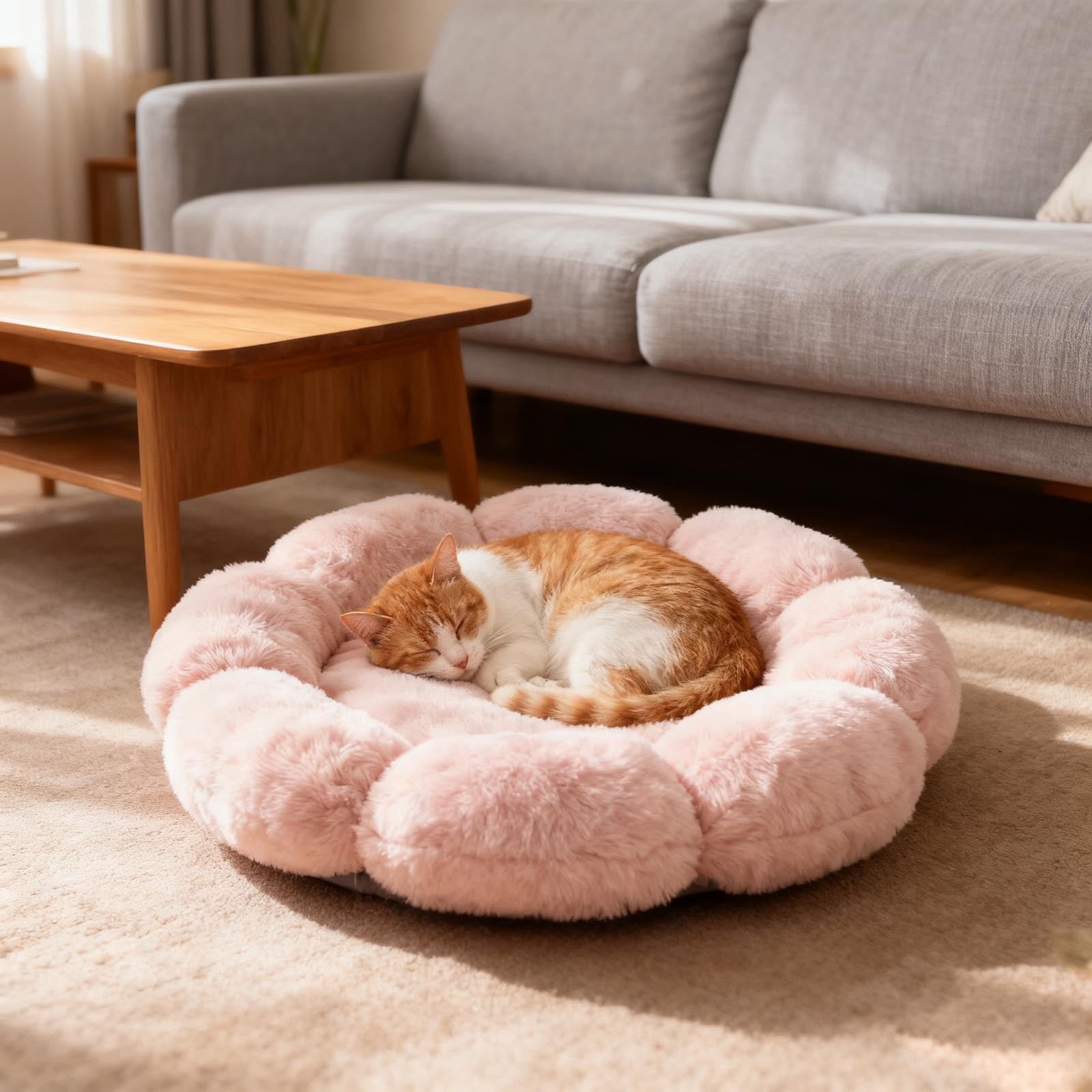 Click here for Vivavault Pet Bed For Cats And All-Season Cozy Cus... prices