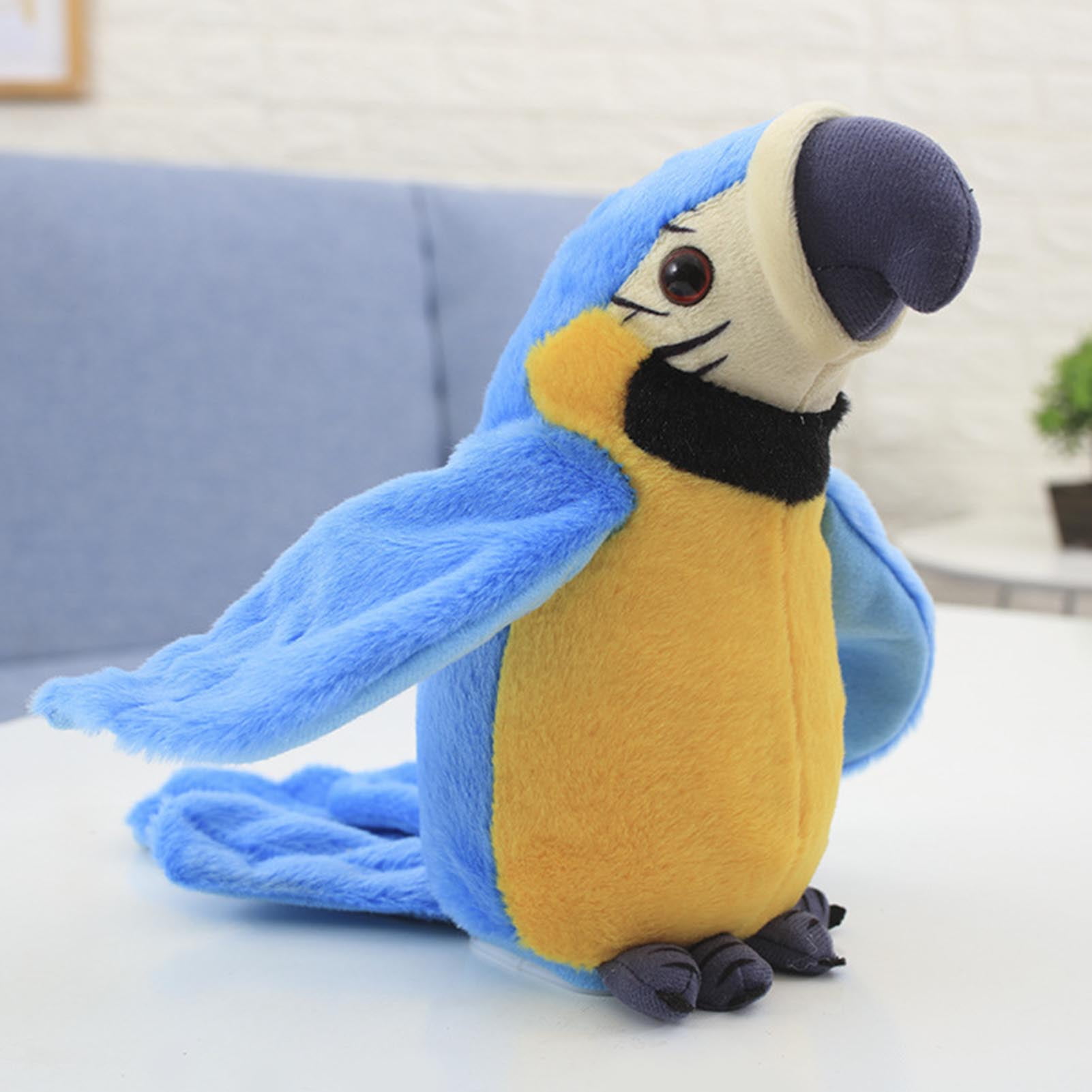 Buy Cuteam Parrot Doll,Children Electric Plush Toy Repeat Reading ...