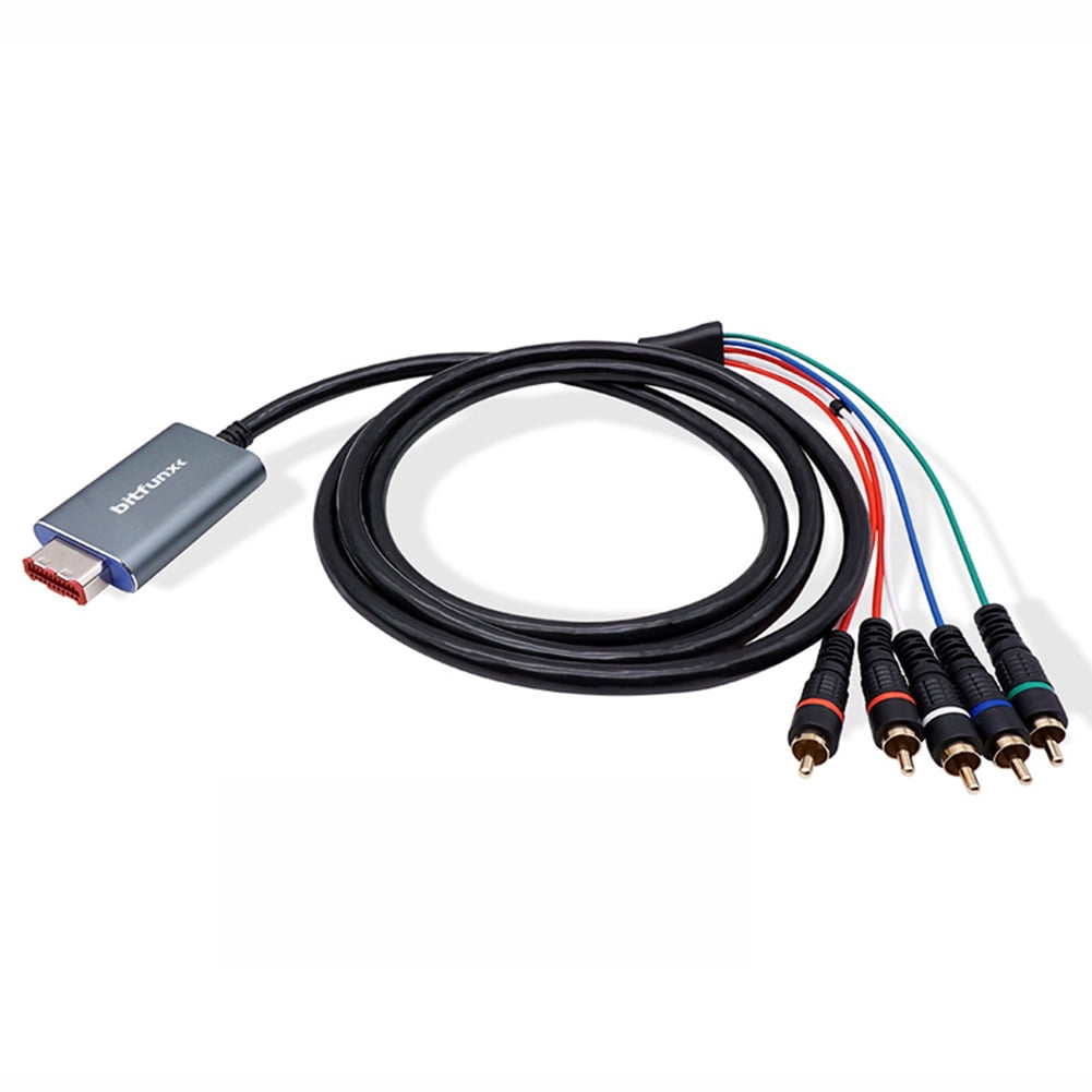 Convertidor de componentes Vídeo componente 5RCA YPbPr Adaptador para ...