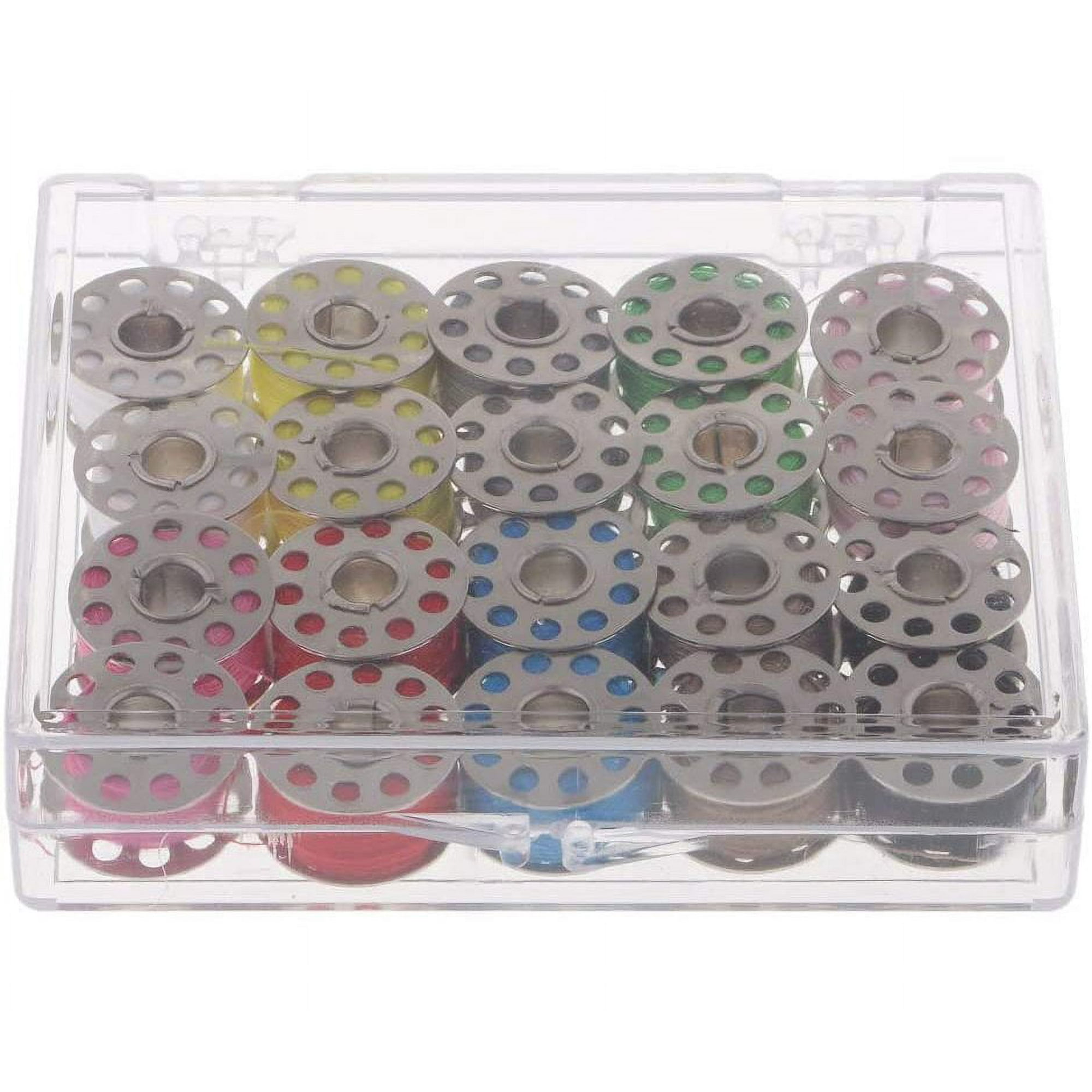 Chlua Sewing Machine Bobbins  Transparent Plastic Sewing Machine Bobbins