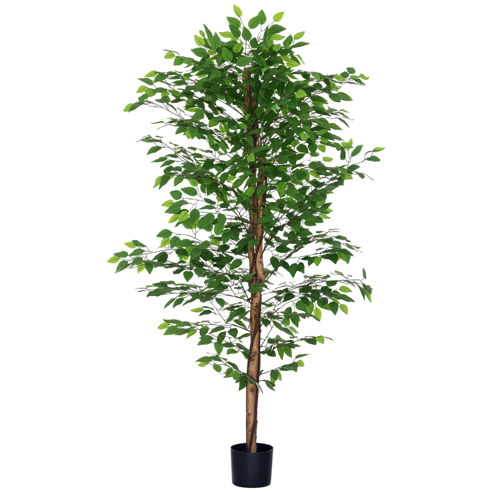 Click here for Homcom 6ft Artificial Trees Ficus  Decorative Fake... prices