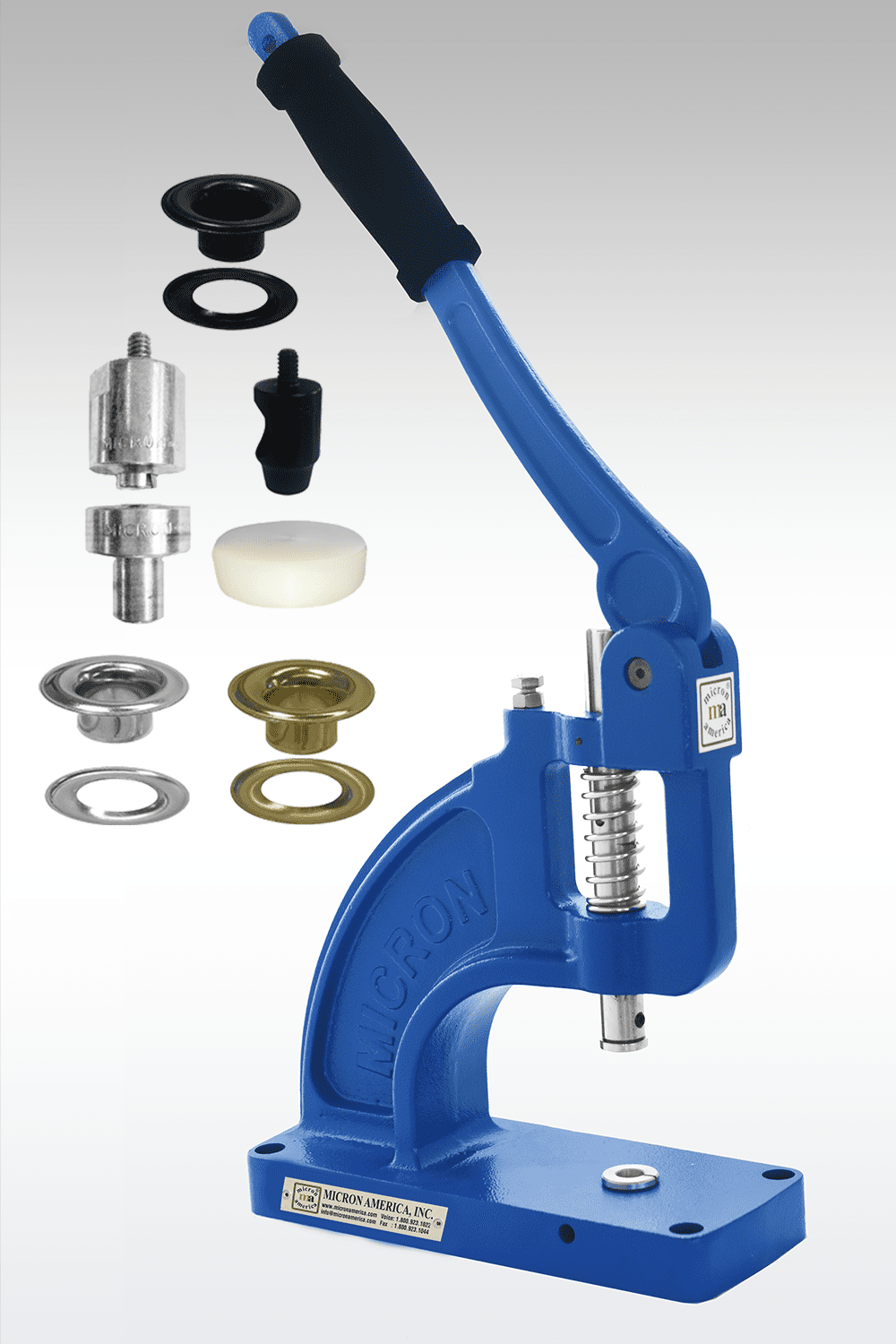 MICRON TEP-3 Fastener Attaching Machine with #5 Sheet Metal Dies and #5 ...