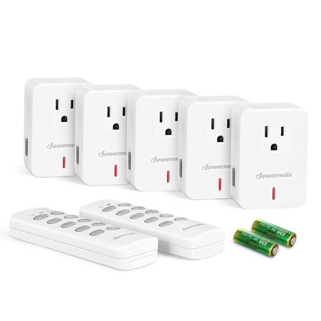 MSYMY Remote Control Outlet Plug Wireless On Off Power Switch ...