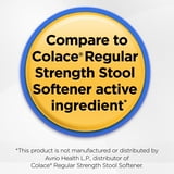 Equate Stool Softener Laxative Softgels for Constipation, 100 mg, 140 ...