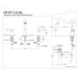 Kingston Brass KB1975AL Heritage Widespread Bathroom Faucet with ...