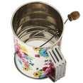The Pioneer Woman 3-Cup Stainless Steel Crank Flour Sifter and Pastry ...