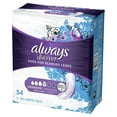 Always Discreet Pads, Long Length, Moderate Absorbency, Bladder Leak ...