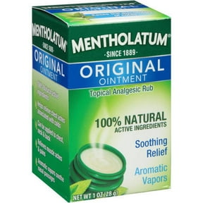 Mentholatum Deep Heating Pain Relieving Rub Cream, 2 oz HSA/FSA ...