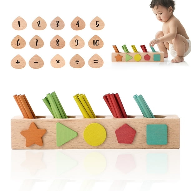 Montessori Number Rods
