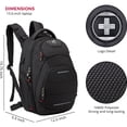 Swissdigital USA CO. LTD. USB Charging Port 15.6" Laptop Backpack ...