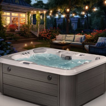 Home & Garden HG38 3-Person Hot Tub with 38 Therapy Jets and Digital ...