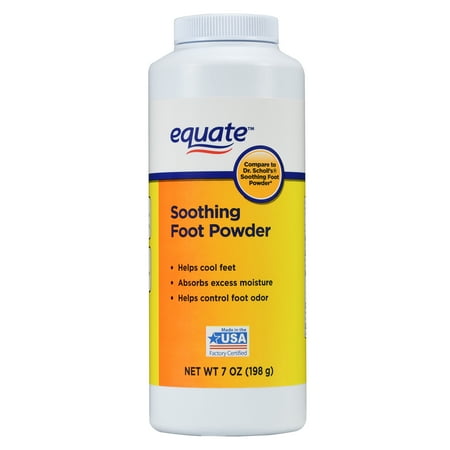 Equate Soothing Foot Powder, 7 oz - Walmart.com