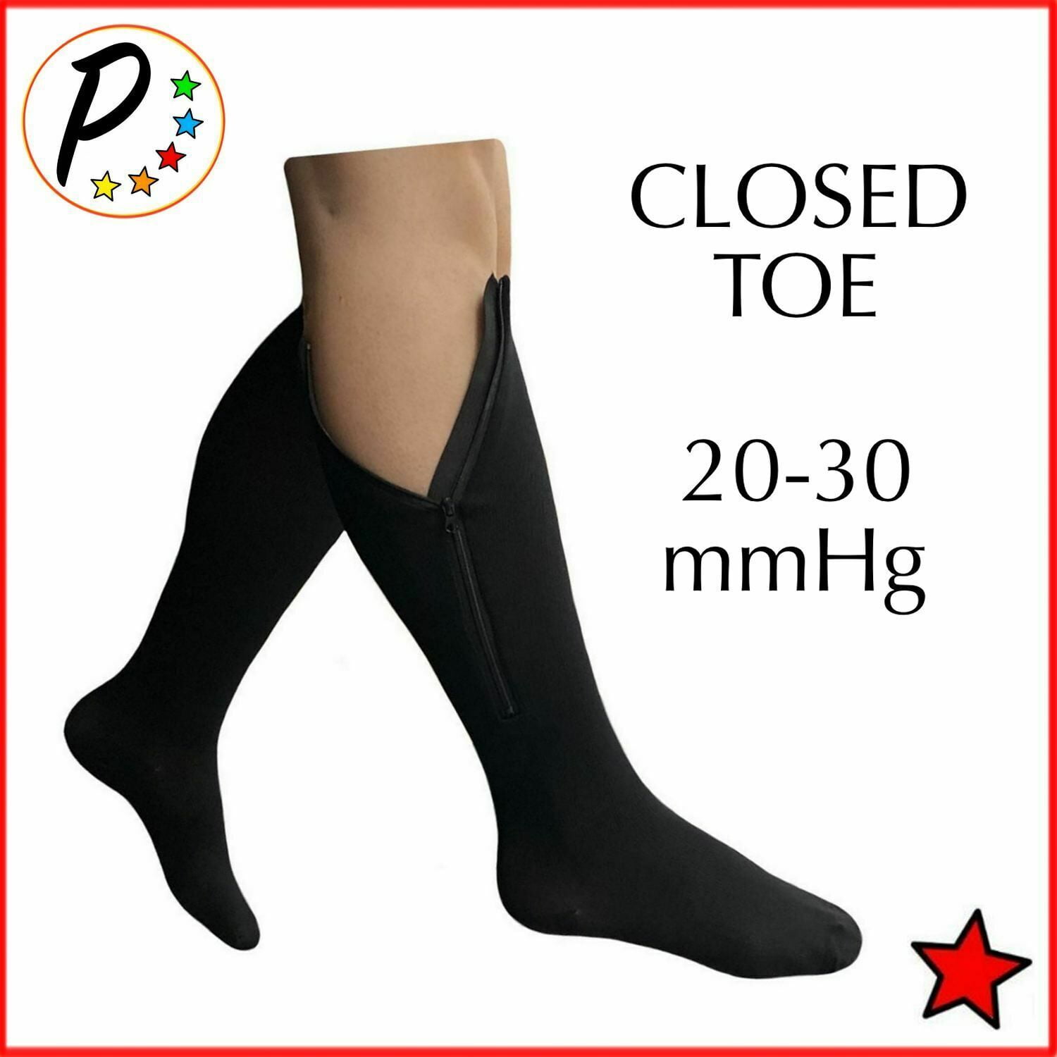Presadee Original Closed Toe 20 30 Mmhg Firm Compression Leg Calf