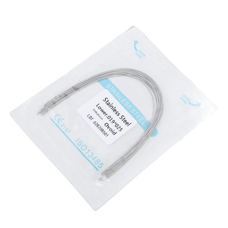 Orthodontic Rectangular Arch Wire,50pcs Stainless Steel Orthodontic ...