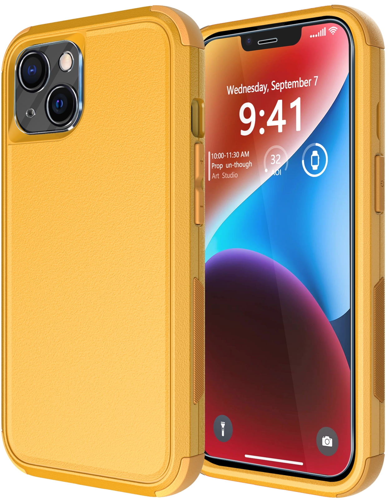 Diverbox for iPhone 14 Case [Shockproof] [Dropproof] [Tempered Glass ...