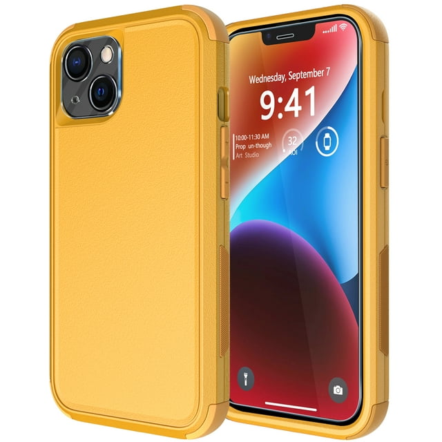 Diverbox for iPhone 14 Case [Shockproof] [Dropproof] [Tempered Glass ...