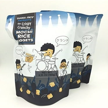 Trader Joes New The Crispy Crunchy Mochi Rice Nuggets 6.35oz (1 Pack ...