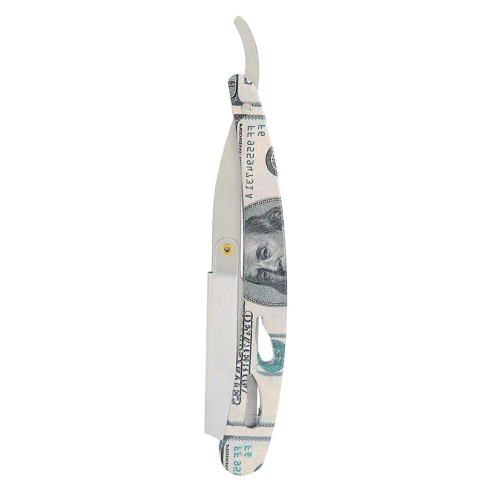 Professional Stainless Steel Straight Razor Holder for Men, Folding ...