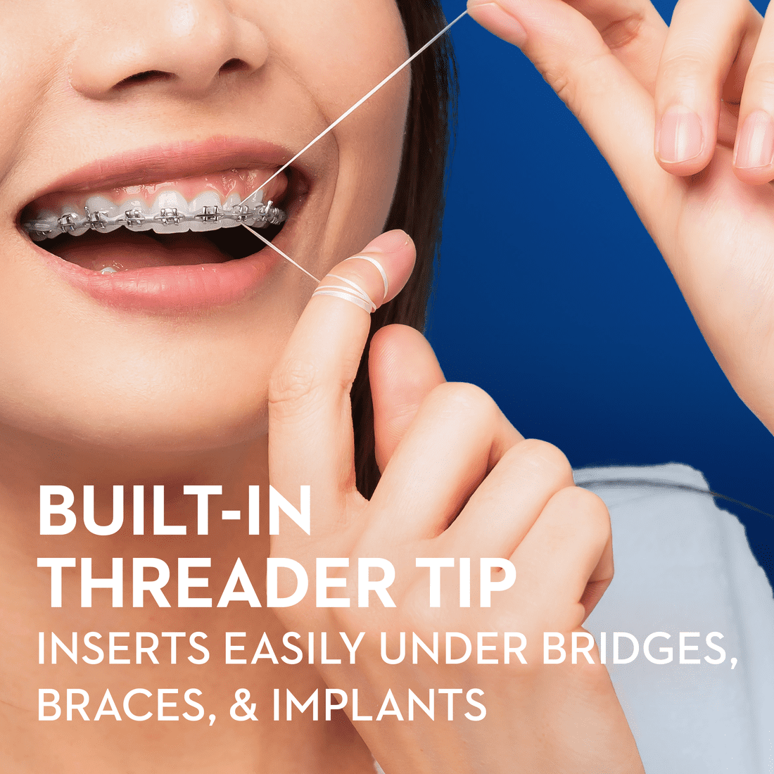 Oral-B Glide Pro-Health Dental Floss Threader for Braces and Dental ...