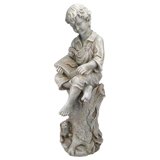 Design Toscano Sebastian the Reading Child Garden Statue - Walmart.com