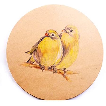 20 Sheets Round Kraft Paper 13in Dot Art Paper DIY Craft Kraft Paper ...