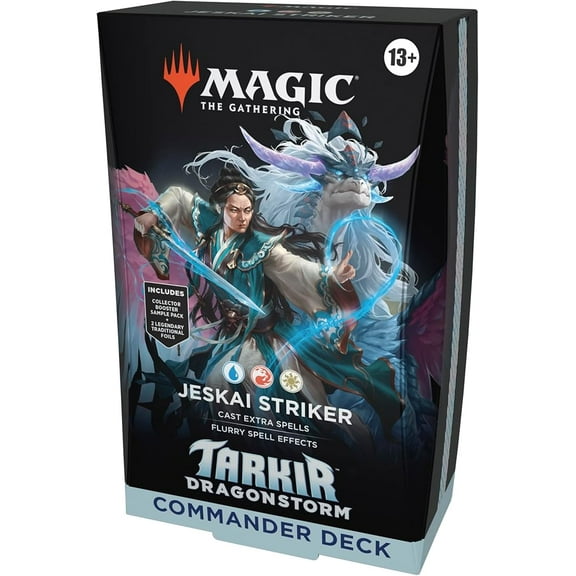 Magic: The Gathering Tarkir: Dragonstorm - Commander Deck Bundle ...