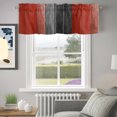 Country Red Black Gradient Wood Grain Valances for Windows Vertical ...