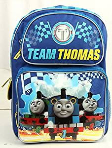 Thomas the Tank Engine - Backpack - Thomas the Tank - Blue w/Friends 16 ...