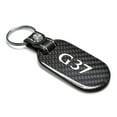 Infiniti G37 100% Real Black Carbon Fiber Tag Style Key Chain - Walmart.com