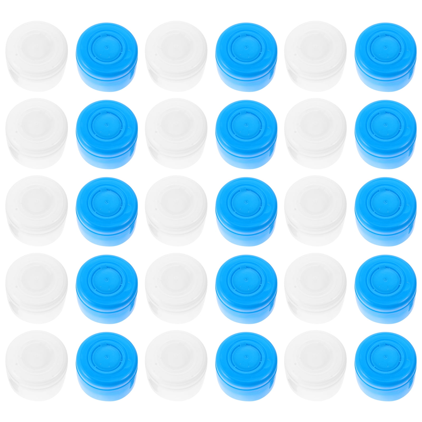 HOMEMAXS 40Pcs Water Bottle Lids Water Jug Caps Reusable Water Jug Caps ...