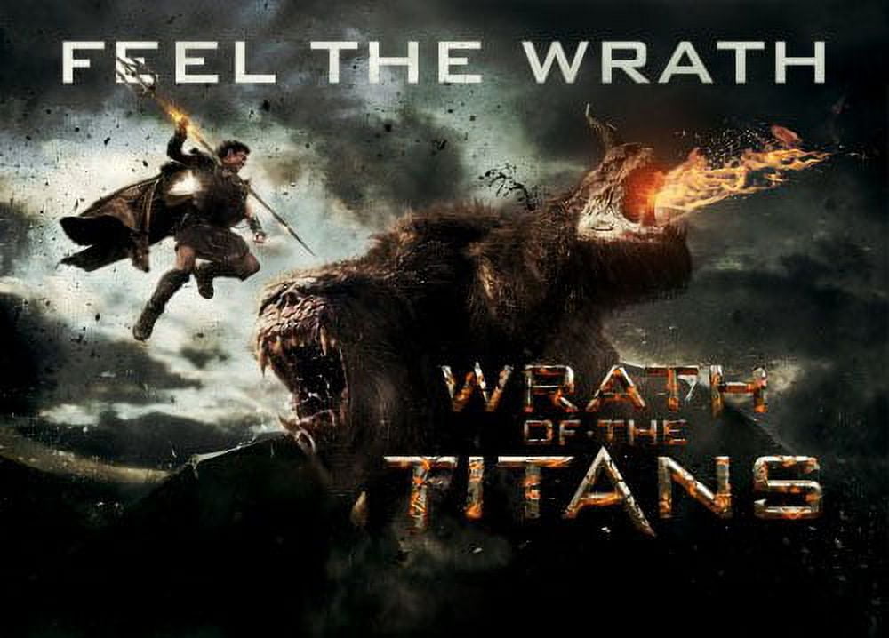 Wrath Of The Titans Movie poster Metal Print 12inx16in Multi-Color ...