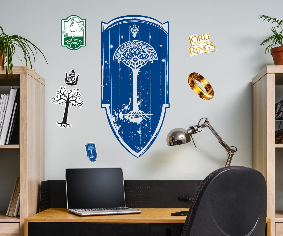 Lord of The Rings Gondor Movable Vinyl DIY Wall Art Stickers Set ...