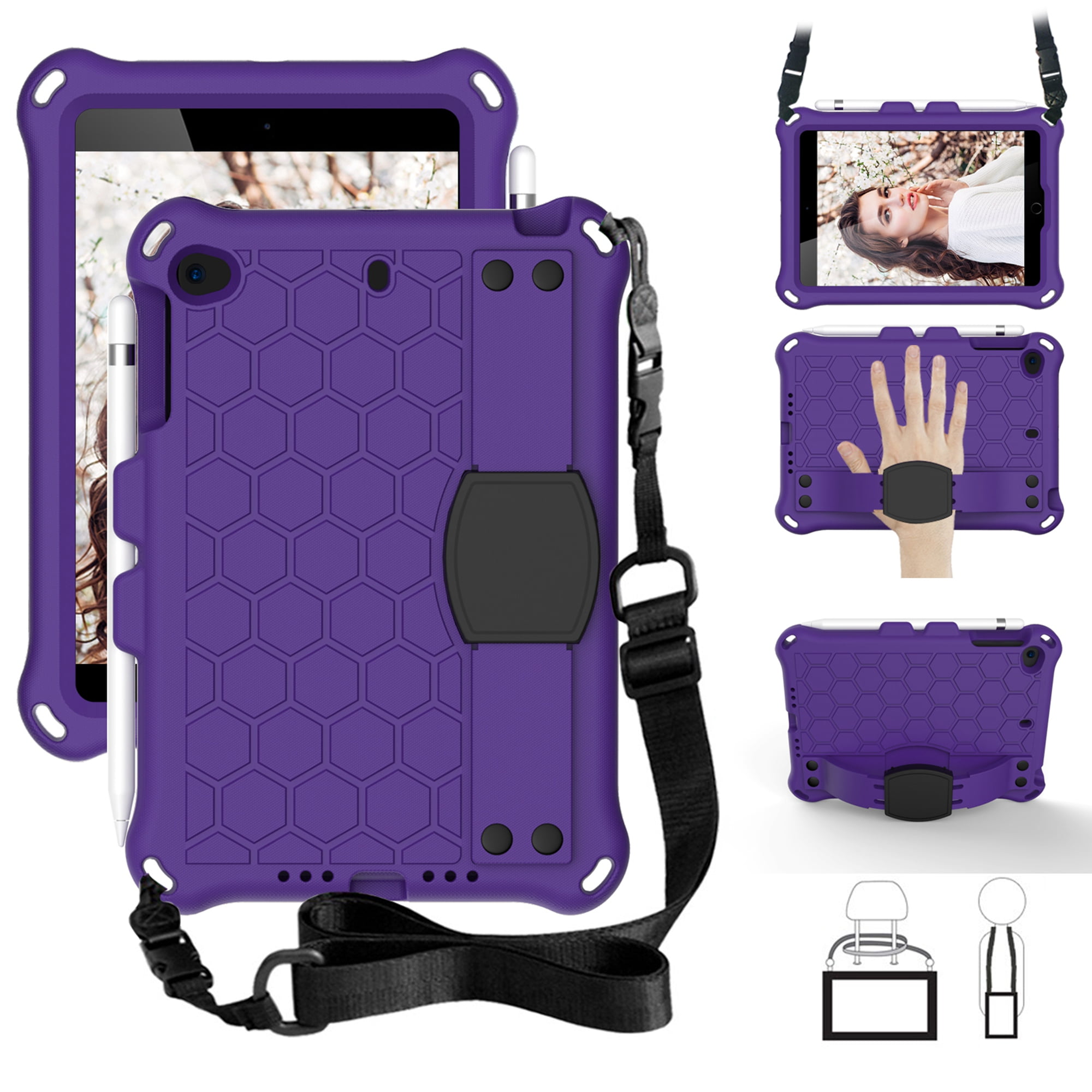 Dteck Kids Case For iPad mini 1 2 3 4 5 7.9 inch, Light Weight ...