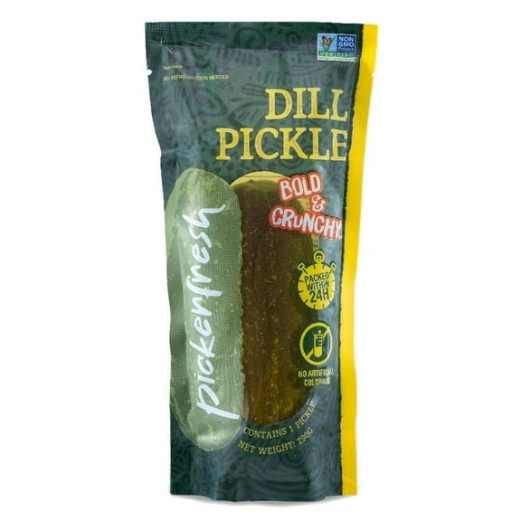 Miss Vickie's Spicy Dill Pickle 1.375oz Pack of 8, Dill Chips Snack ...