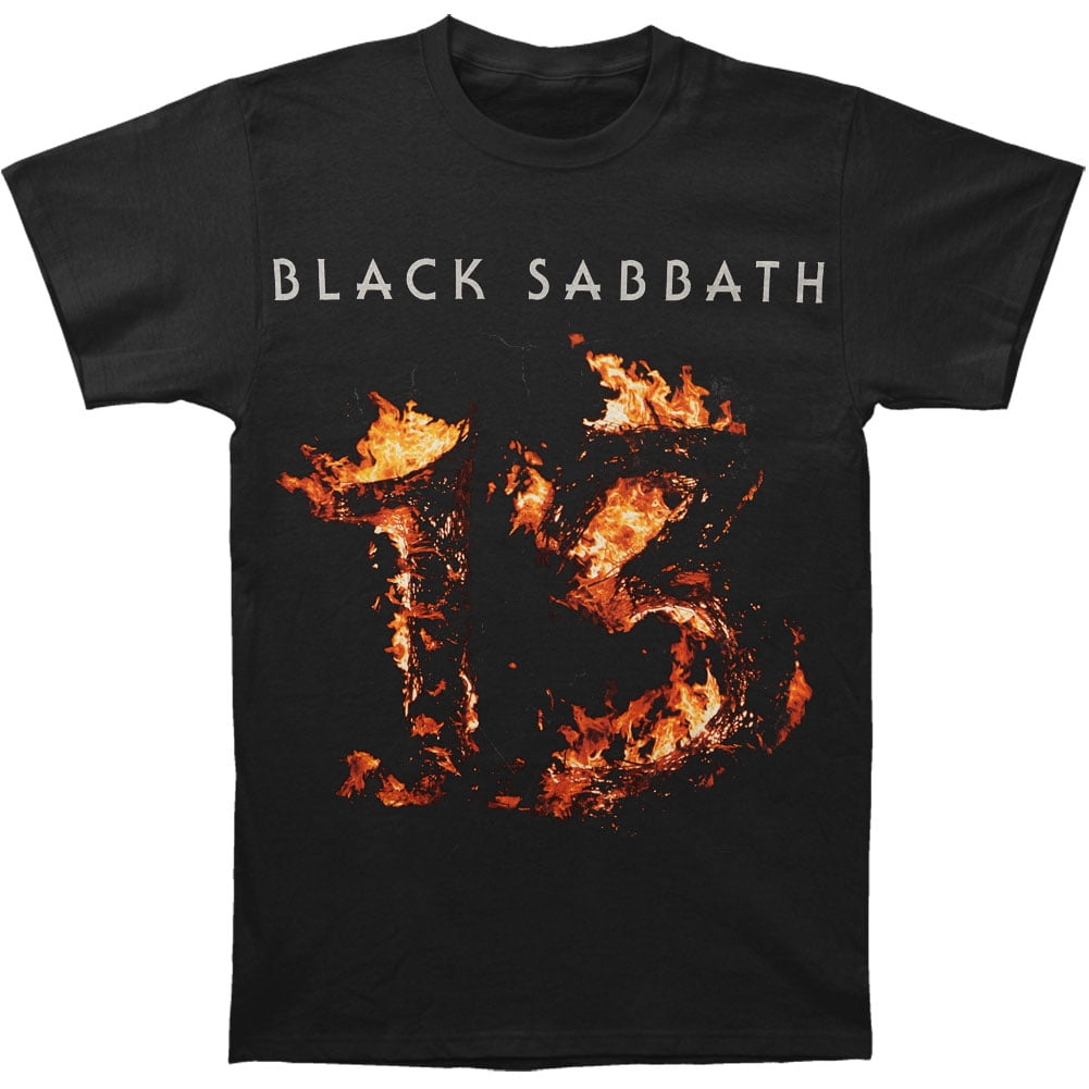 Black Sabbath Men's 13 Black T-shirt Black - Walmart.com