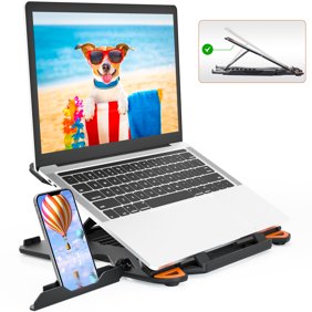 Universal Clamp-on Ergonomic Computer Monitor and Laptop Riser Desk ...