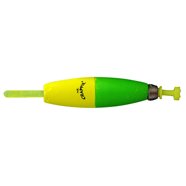 Precision Tackle Cajun Thunder 3" Cigar Weighted Float - Yellow ...