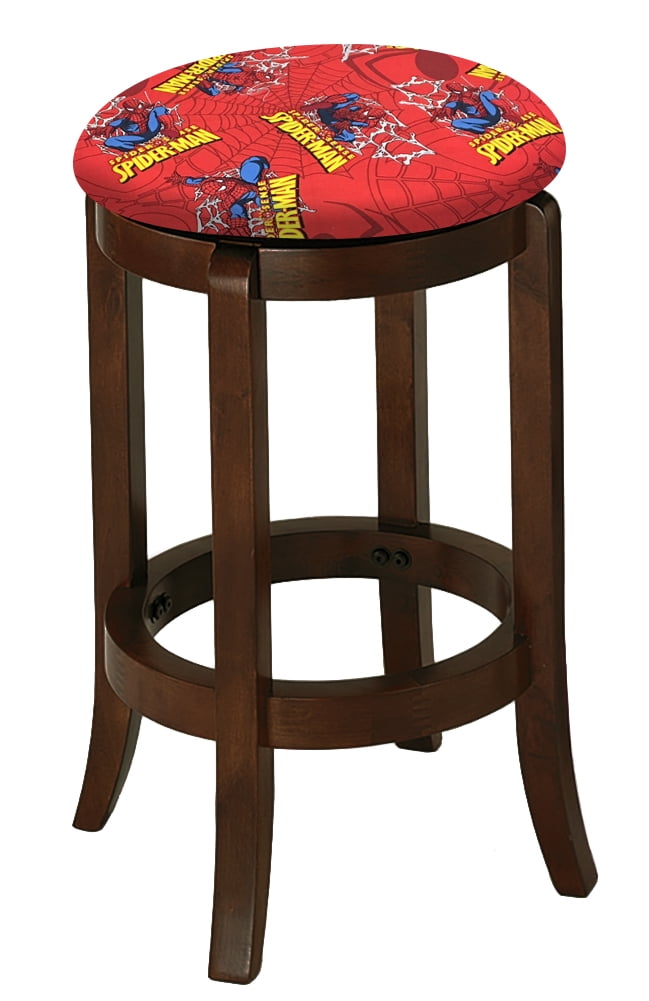 The Furniture King Wood Bar Stool Espresso Finish 29" Tall Kitchen Game ...