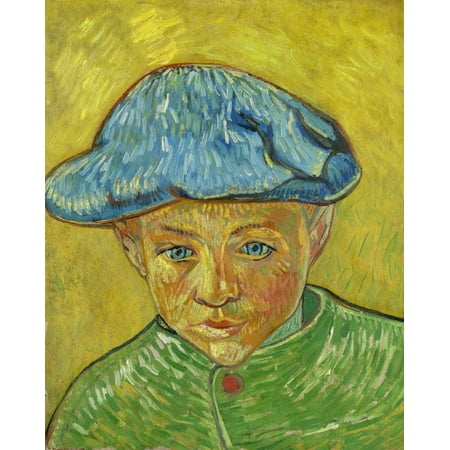 Van Gogh: Camille Roulin. /N'Portrait Of Camille Roulin.' Oil On Canvas ...