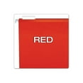 Pendaflex 415315RED Reinforced Hanging File Folders- Kraft- Legal- Red ...