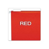 Pendaflex 415315RED Reinforced Hanging File Folders- Kraft- Legal- Red ...