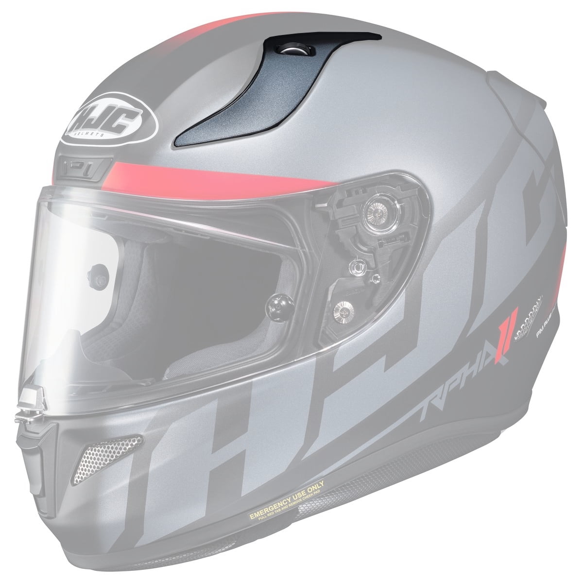 HJC RPHA 11 Pro Spicho Helmet Replacement Top Vent Gray - Walmart.com
