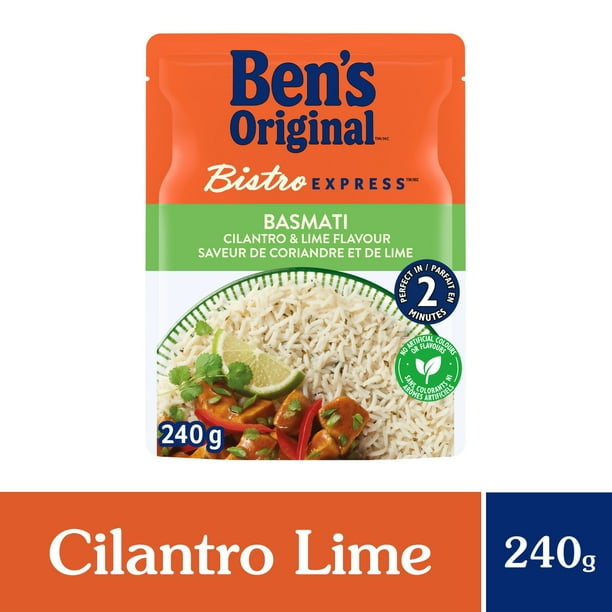 BEN'S ORIGINAL BISTRO EXPRESS Lime Cilantro Flavoured Rice Side Dish ...