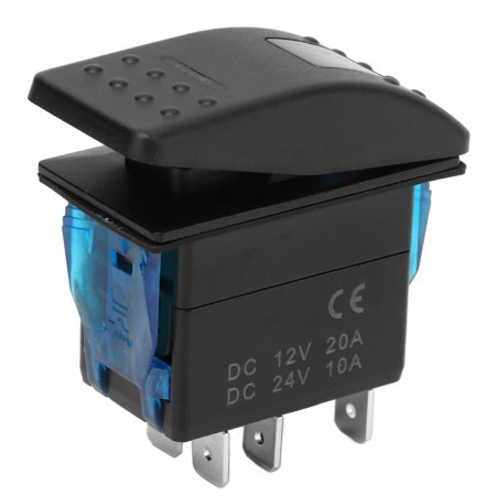 Waterproof Rocker Switch, Antiglare Long Durability Boat Rocker Switch ...