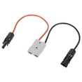 Solar And Wind Power Parts Waterproof 50 Amp Plug To Solar Panel Cable ...