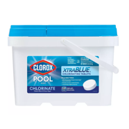Clorox Xtra Blue 40 Pound 80 Tab Pool and Spa 3 Inch Long Lasting ...
