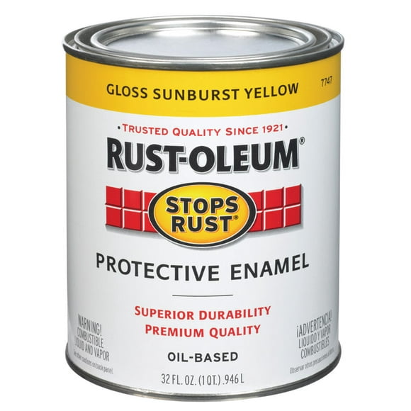 Rust Oleum Safety Yellow