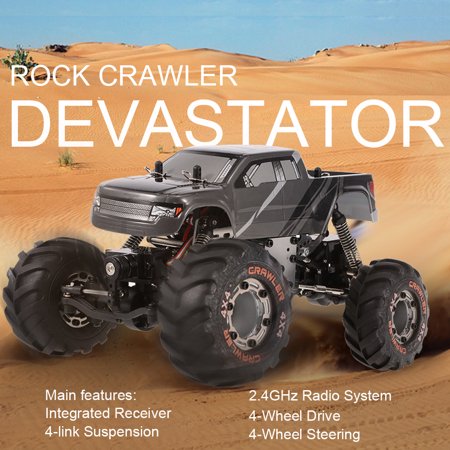 HBX 2098B 1/24 4WD 4WS Devastator Rock Crawler RTR with Double Servo ...