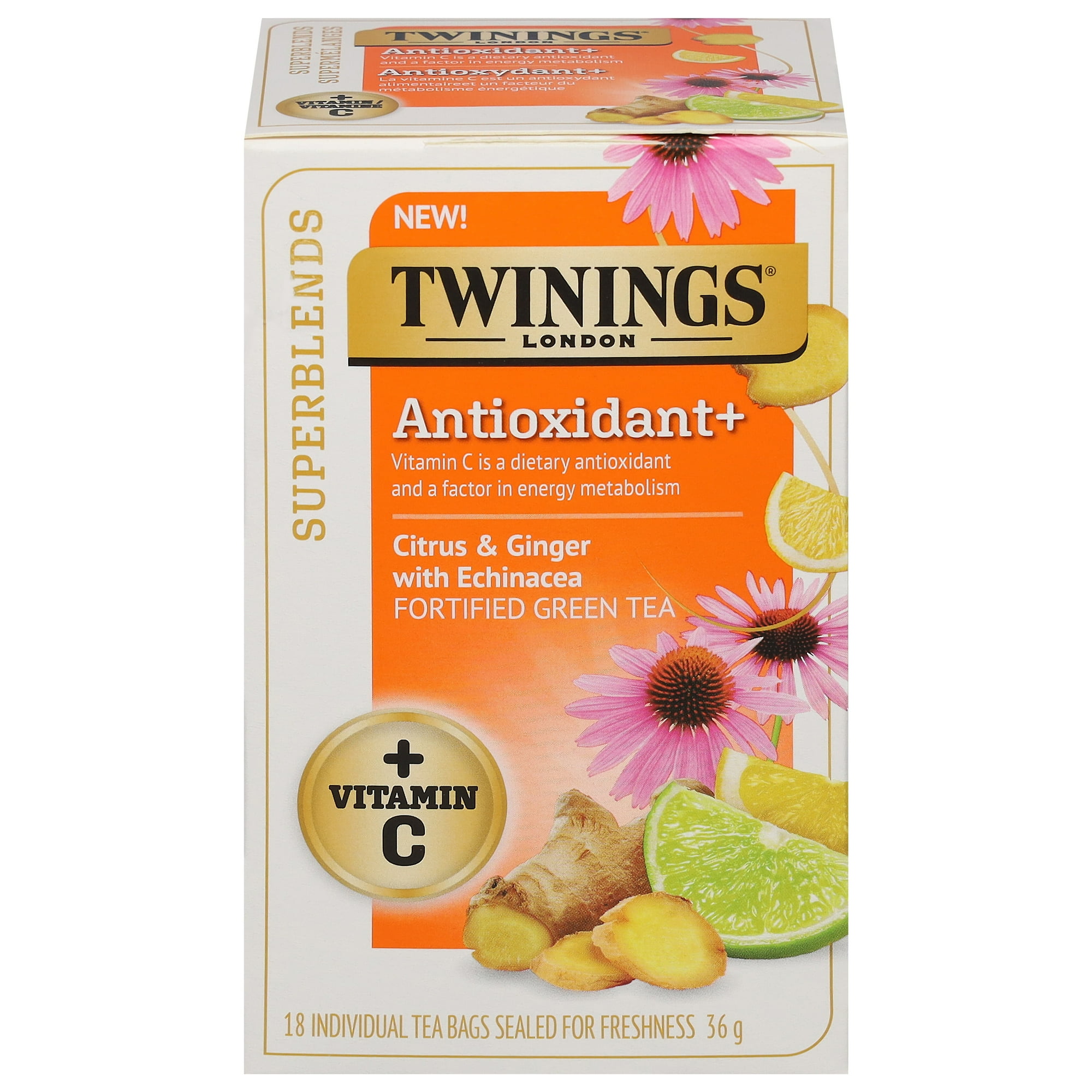 Click here for Twinings Superblends Antioxidant+ 18 Tea Bags 18 T... prices