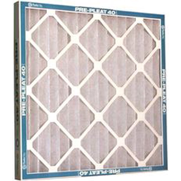 Flanders Merv 7 Pre-Pleat 40 Lpd Economy Air Filter, 16X25X4 In., 6 Per ...
